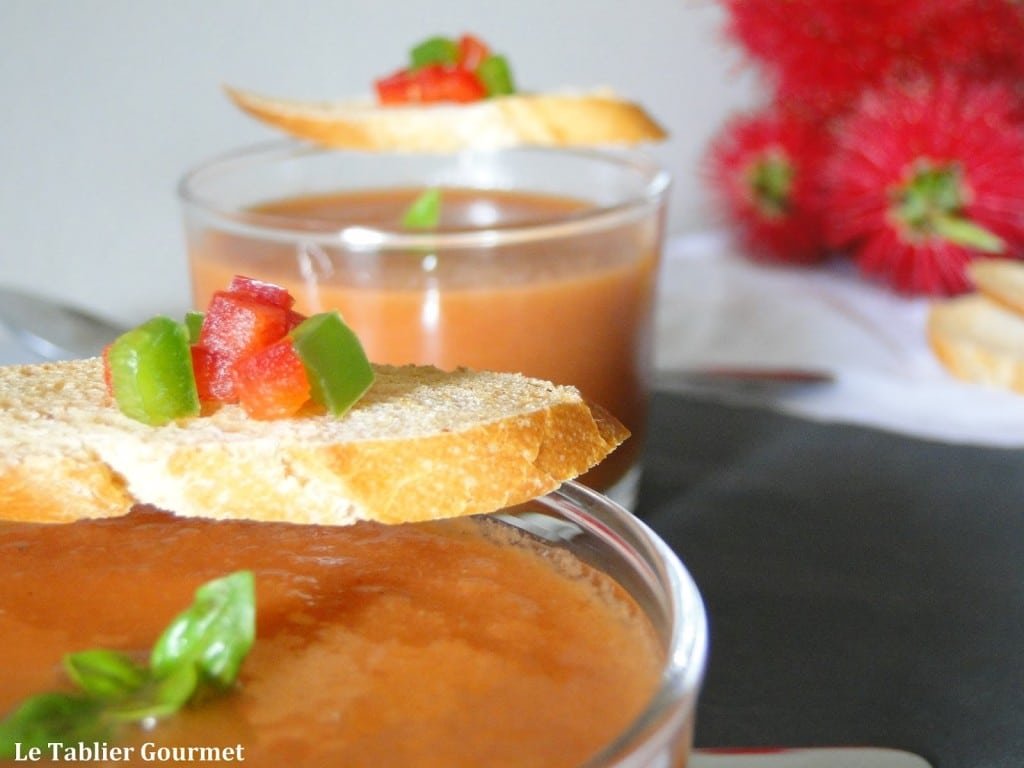Le gaspacho andalou bio